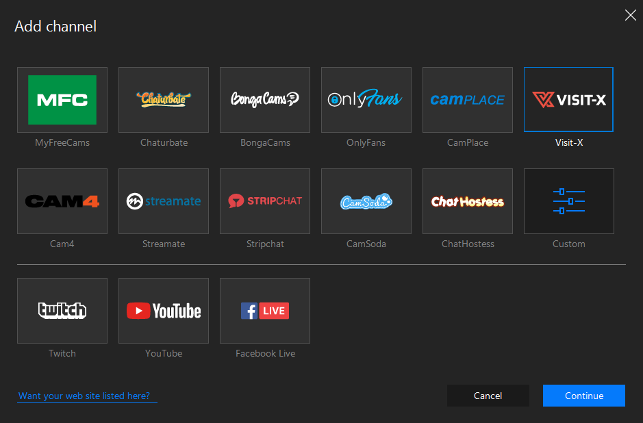 How to set up Splitcam and connect it with VXLive – VXModels | Helpcenter